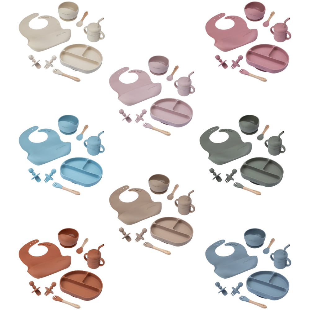Ultimate Silicone Baby Mealtime Set – 8-Piece Feeding Bundle
